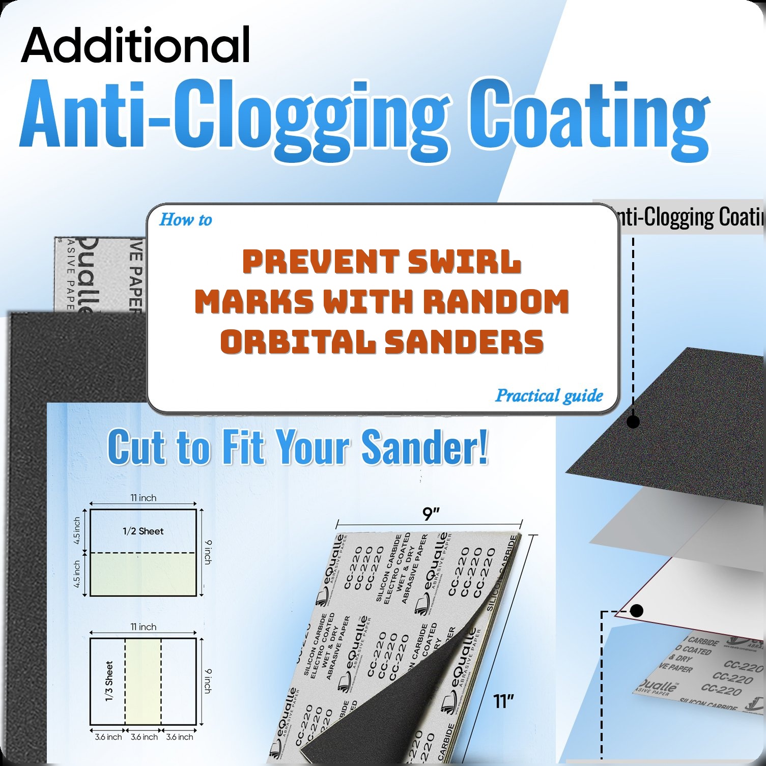 Prevent Swirl Marks With Random Orbital Sanders