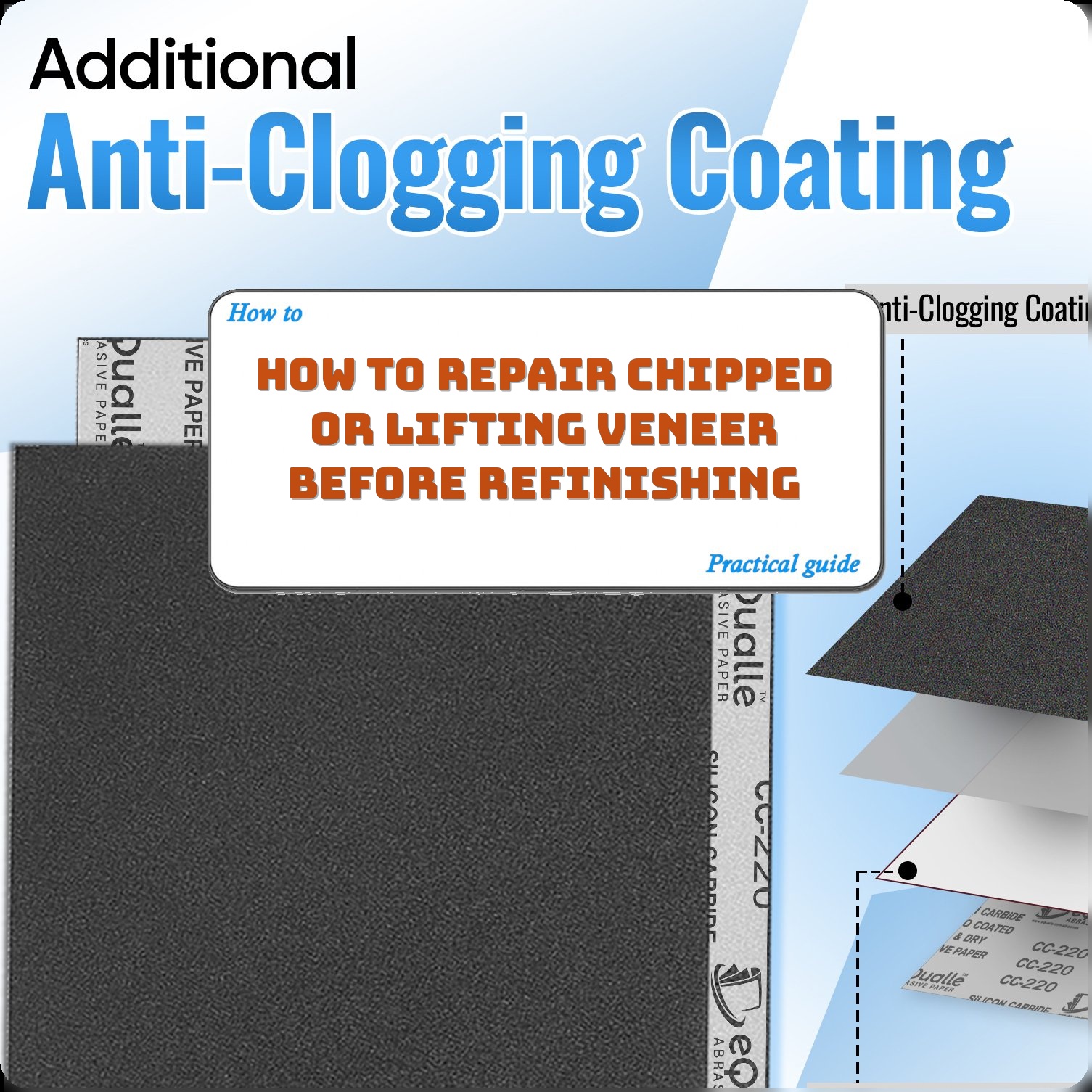 How To Repair Chipped Or Lifting Veneer Before Refinishing