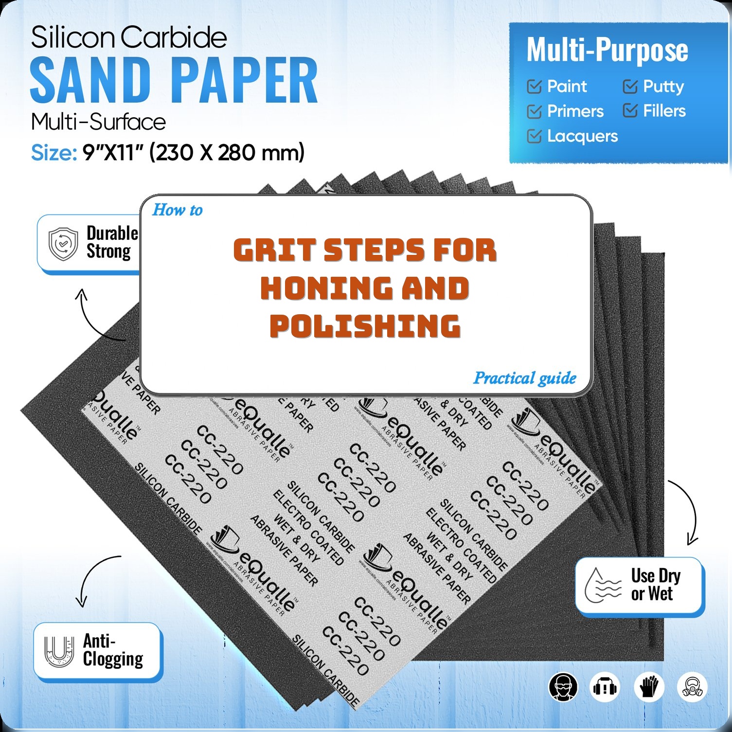 Grit Steps For Honing And Polishing