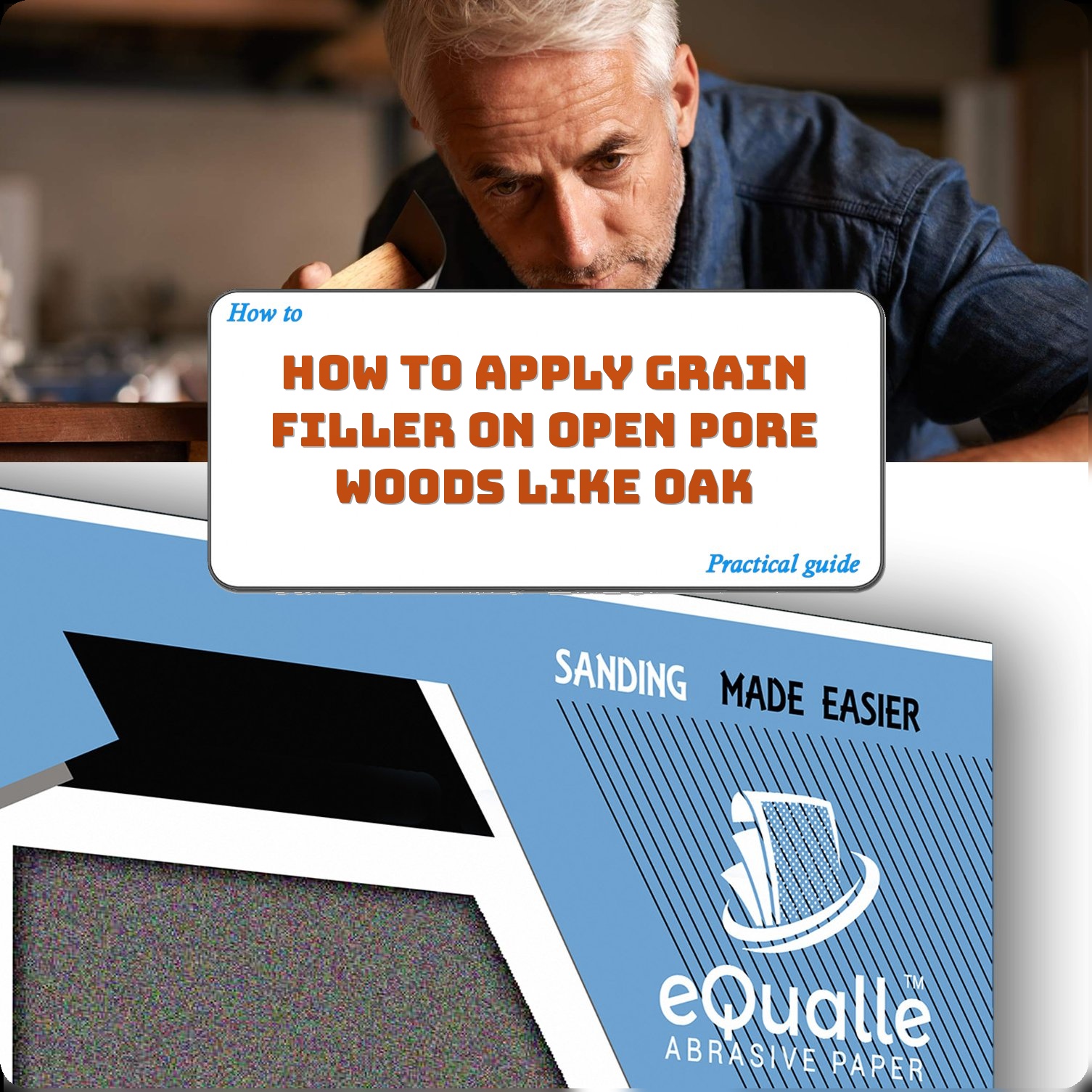 How To Apply Grain Filler On Open Pore Woods Like Oak