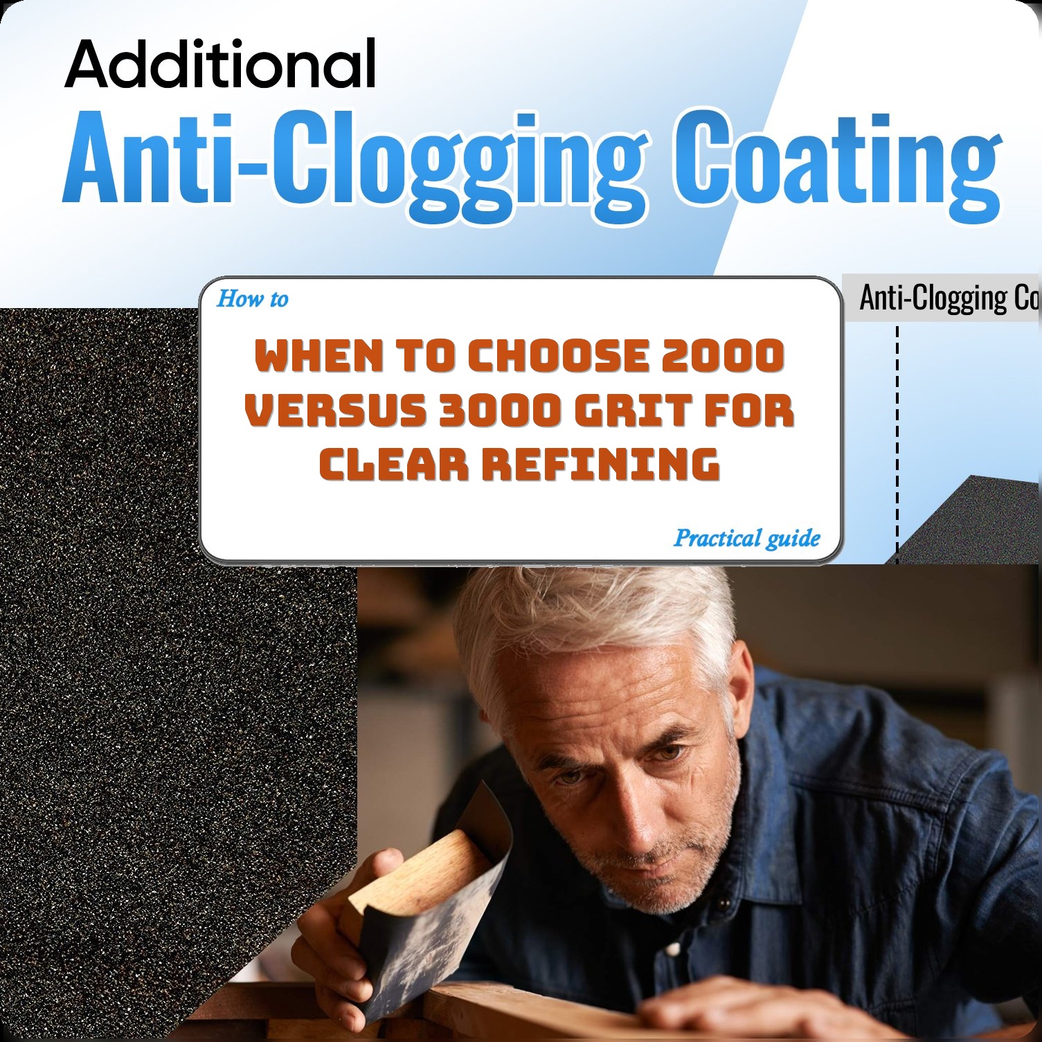 When To Choose 2000 Versus 3000 Grit For Clear Refining