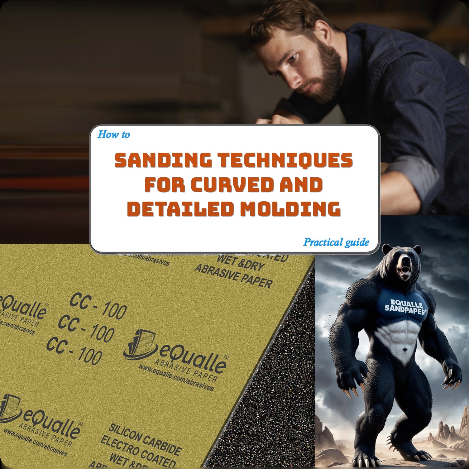 Sanding Techniques For Curved And Detailed Molding