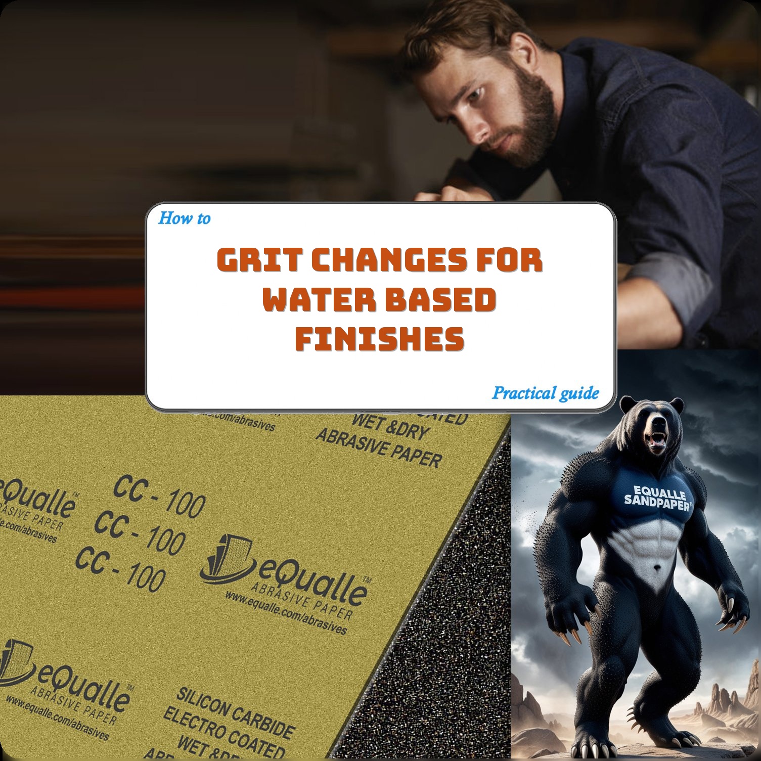 Grit Changes For Water Based Finishes
