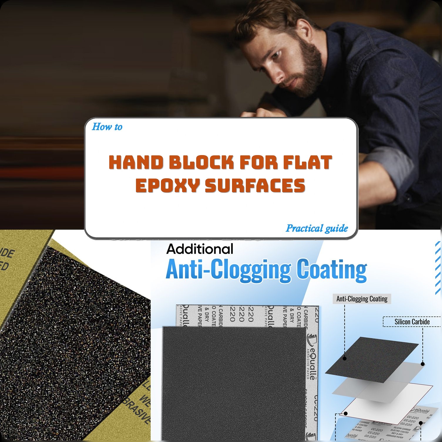 Hand Block For Flat Epoxy Surfaces